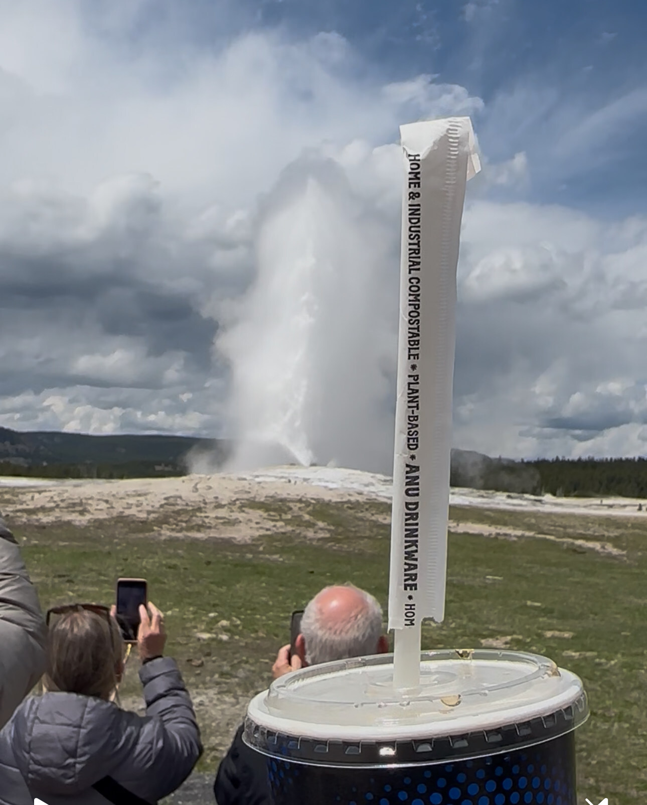 Anu Drinkware launches compostable PHA straws in Yellowstone National Park | Plastics News