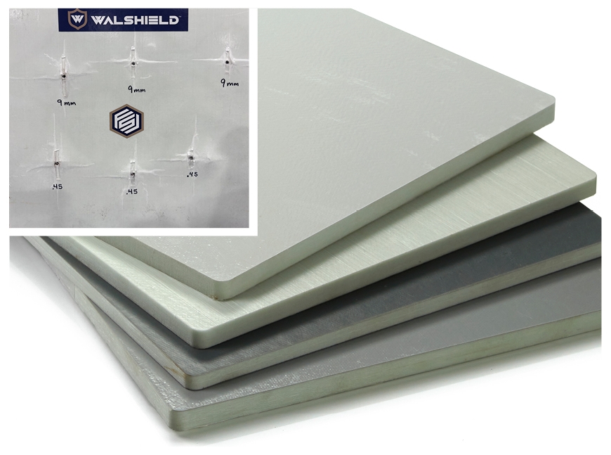 Avient, FSJ show ballistic-resistant wall panels | Plastics News