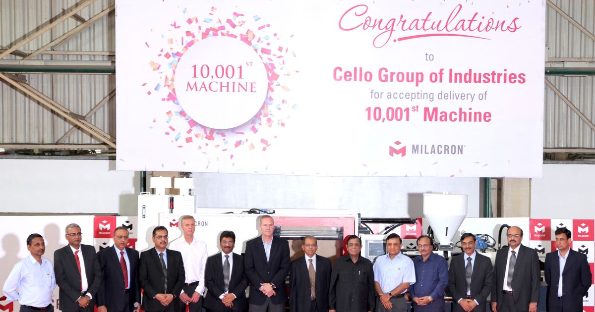 Milacron-hits-a-milestone-in-India | Plastics News