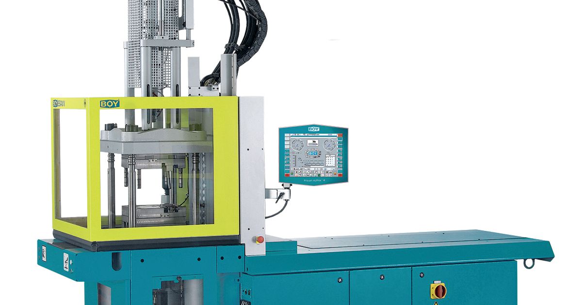 Boy increases clamping force of largest vertical injection molding ...
