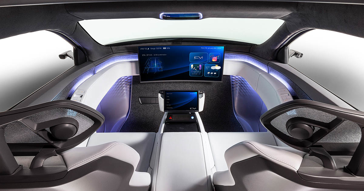 Auto supplier Yanfeng makes its CES debut with futuristic EV interior ...