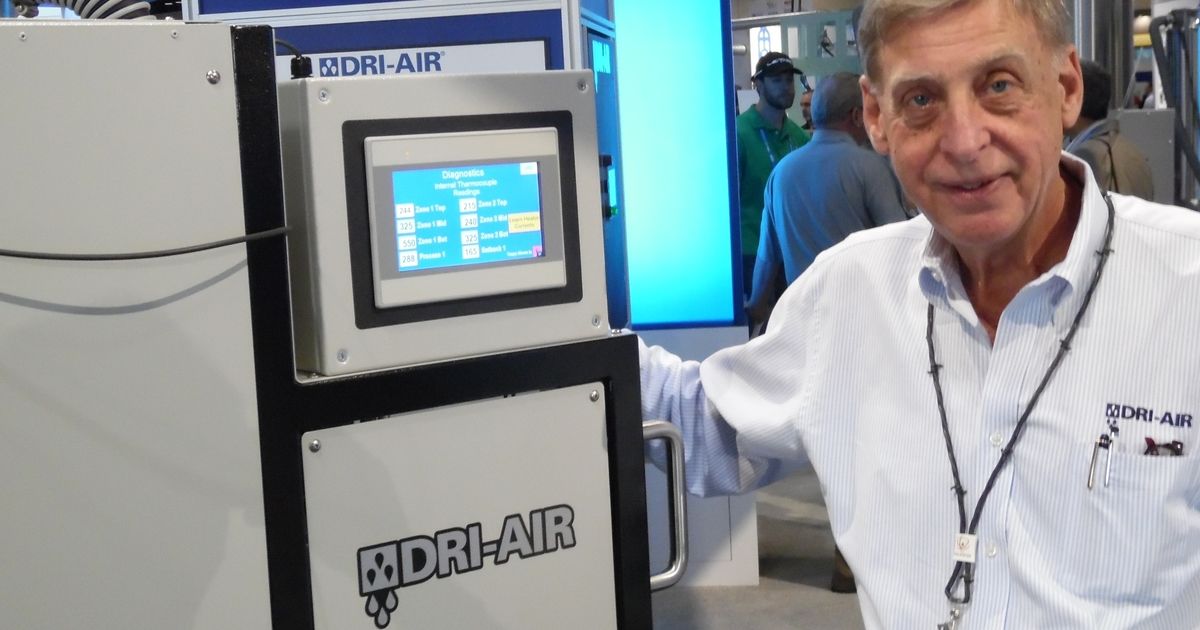 Dri-Air-rolls-out-more-efficient-dryer | Plastics News