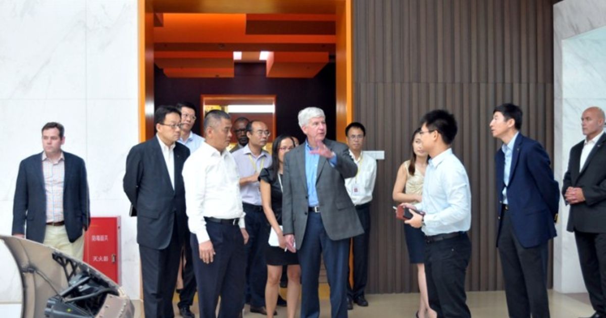 Michigan-governor-visits-Kingfa-headquarters-in-China | Plastics News