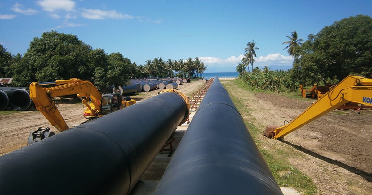 Agru-America-manufactures-massive-HDPE-pipe | Plastics News