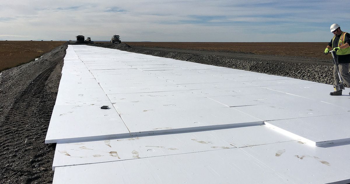 Insulating-foam-paves-the- way-for-ice-road-truckers | Plastics News