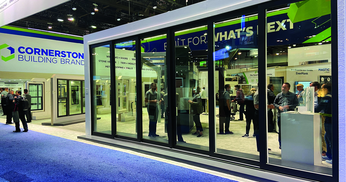 Door, window makers tout wide views, black finishes | Plastics News