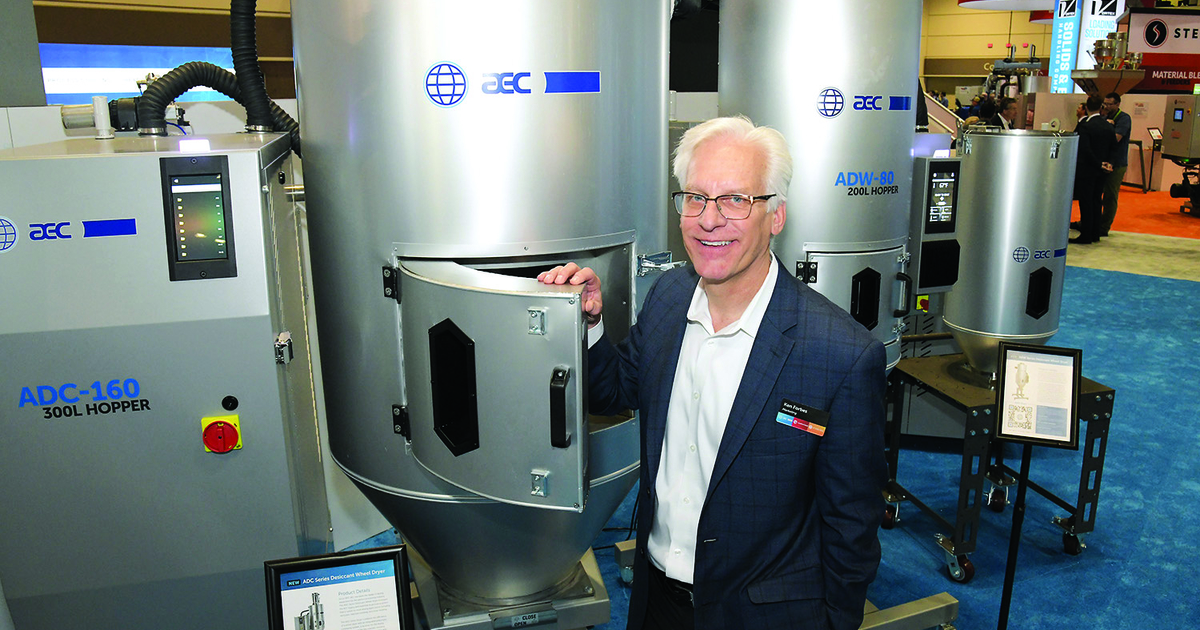 AEC shows auxiliary equipment designed to save energy | Plastics News