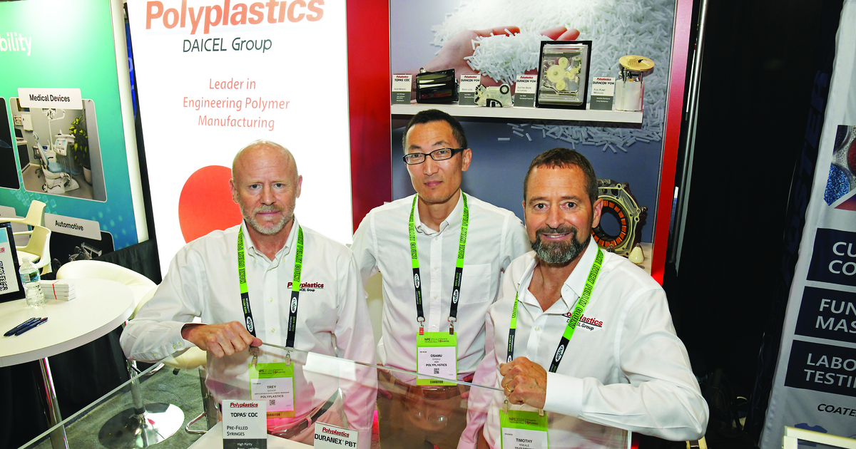 Polyplastics shows materials aimed at EV applications | Plastics News