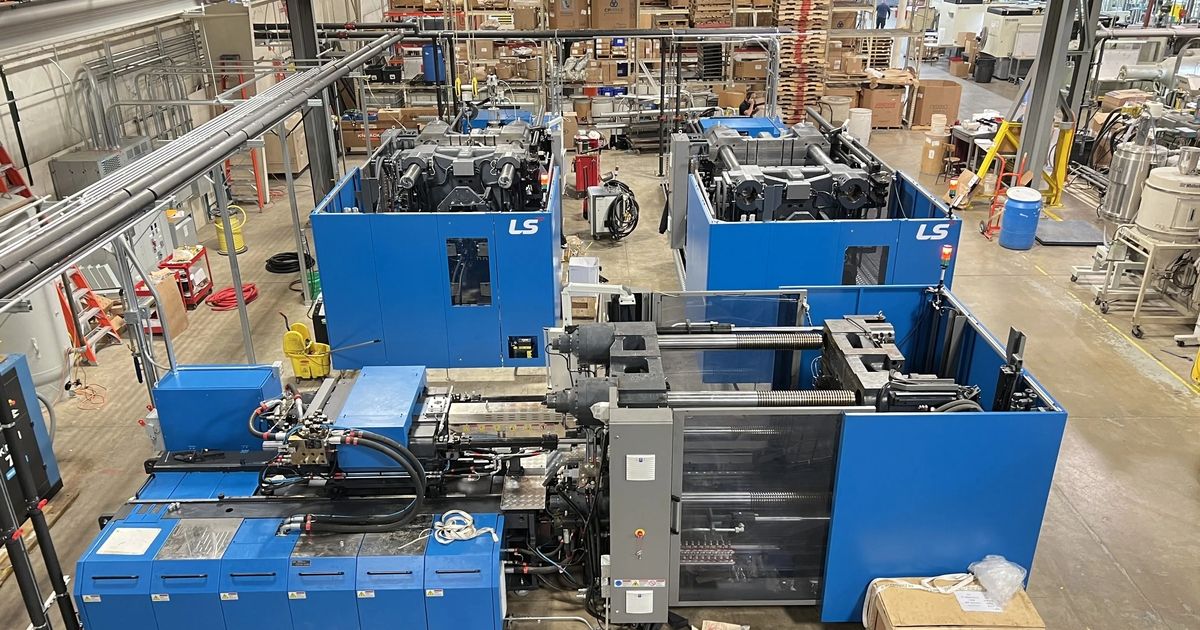 Pyramid Plastics buys three presses as part of $2M investment ...
