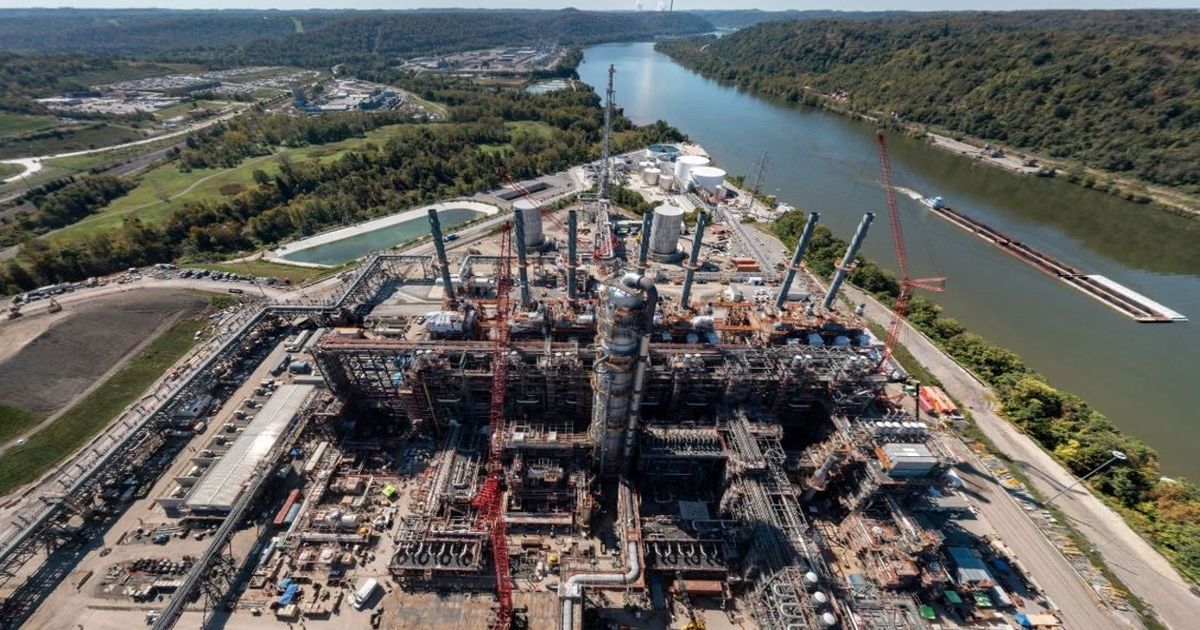 Shell's Pennsylvania PE facility is nearing completion | Plastics News