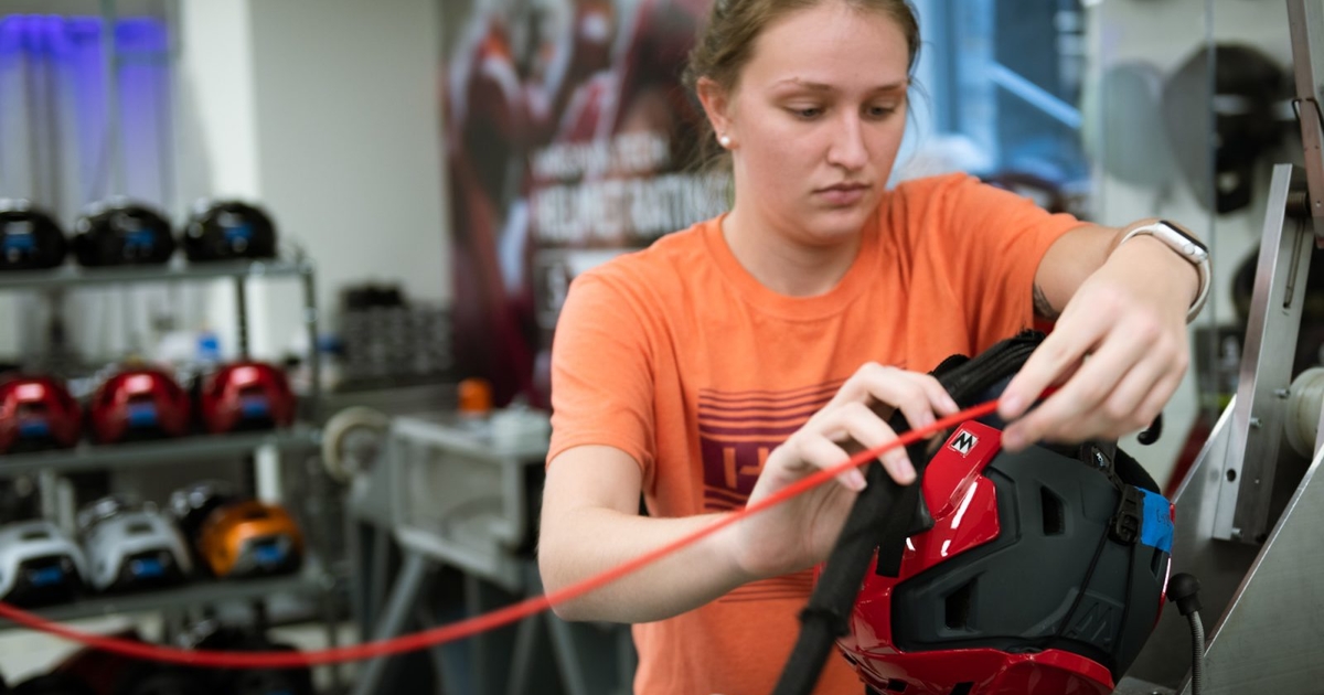 Testing helmets for extremes | Plastics News