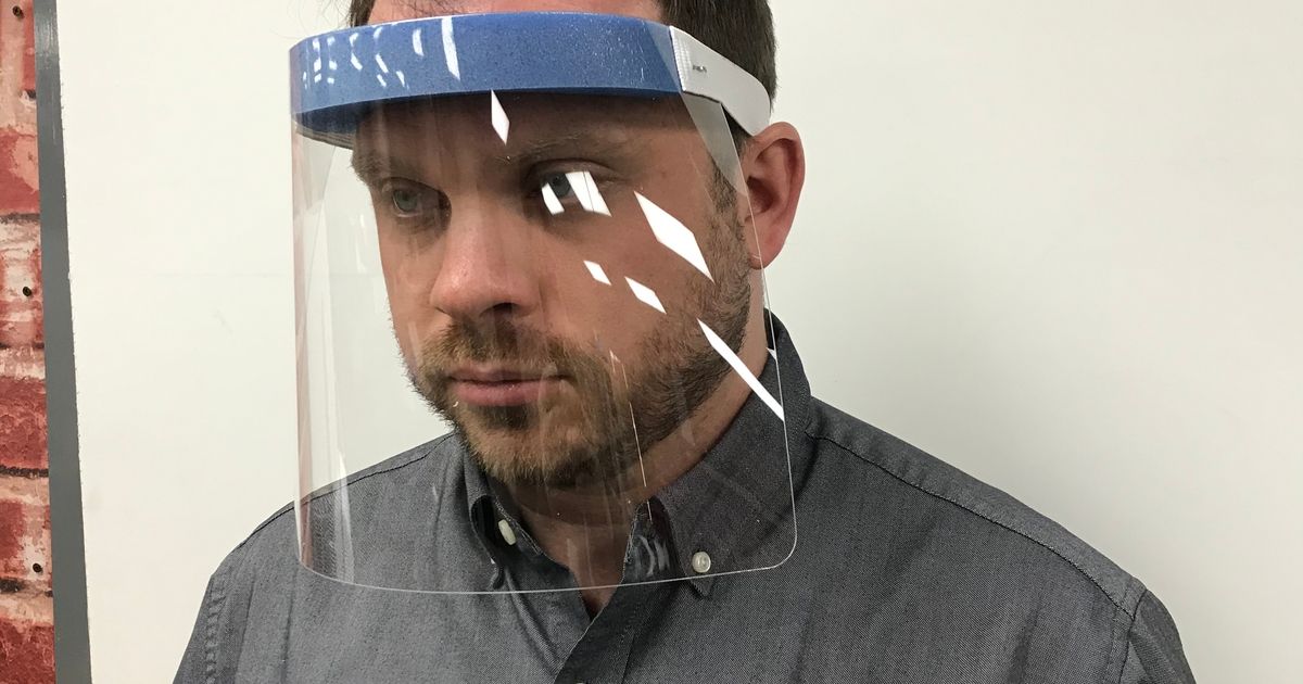 Modern Plastics making face mask shields for coronavirus treatment ...