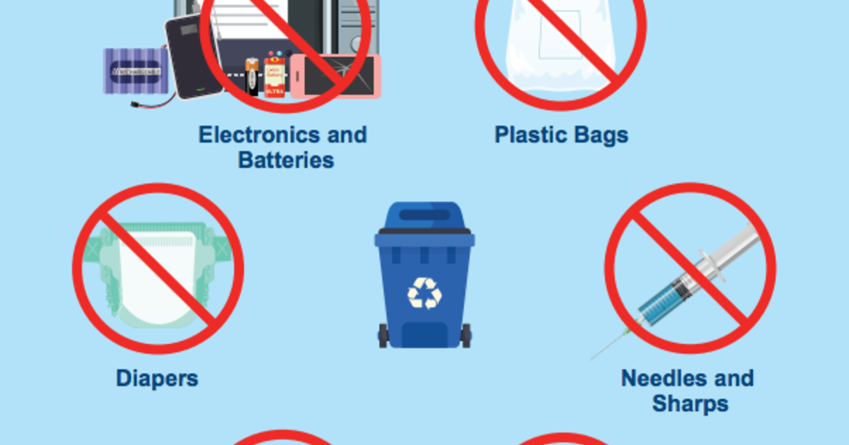 One quick guide for recycling no-nos | Plastics News