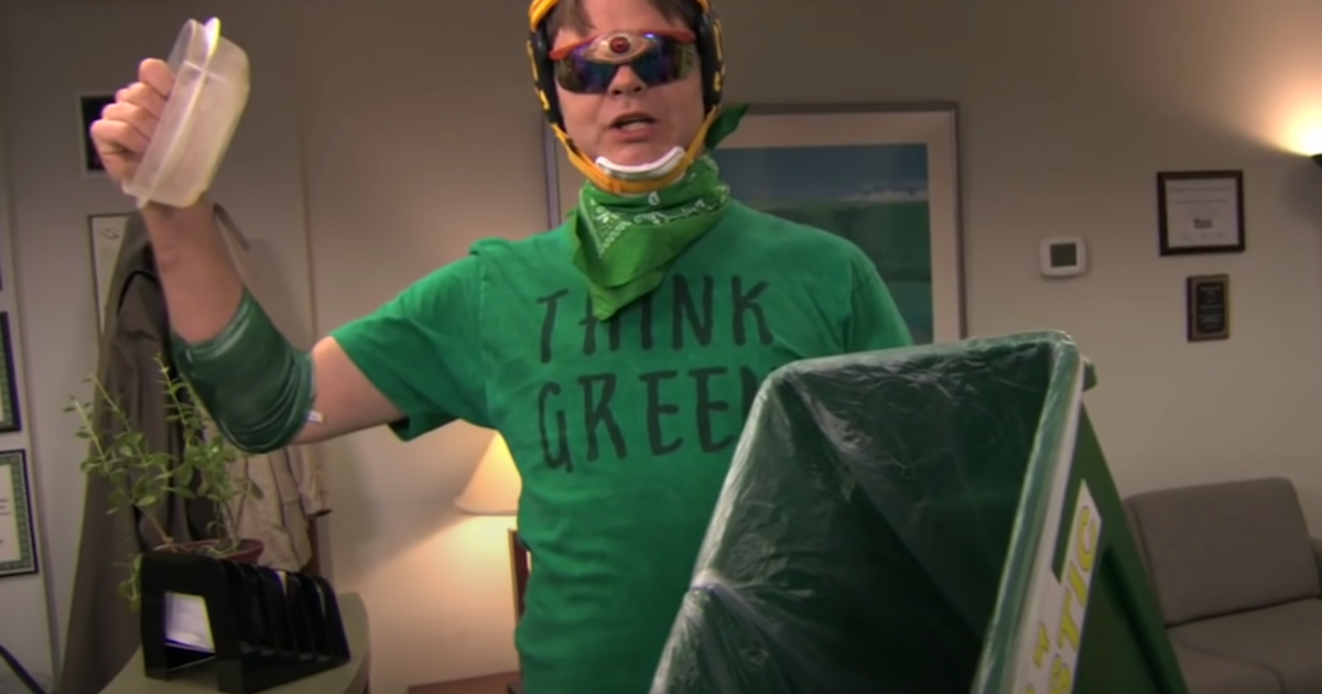 Recyclops from NBC's The Office is getting an investor | Plastics News
