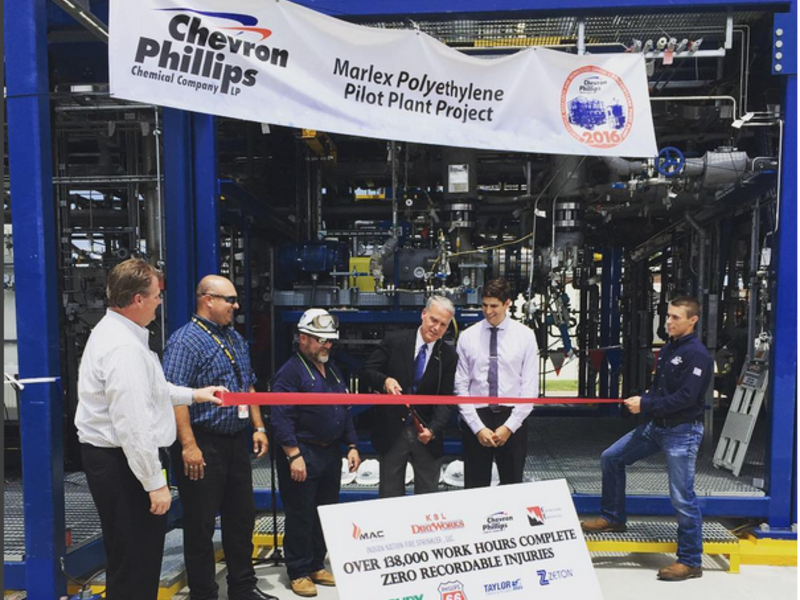 Chevron-Phillips-opens-PE-pilot-plant-in-Oklahoma | Plastics News