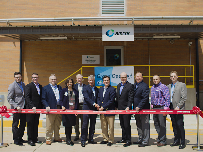 Amcor-opens-$7-million-Texas-plant | Plastics News