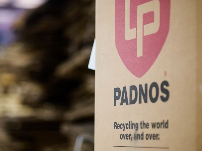 Padnos Logo Louis Padnos Iron & Metal Co Vintage Holland Mi Round