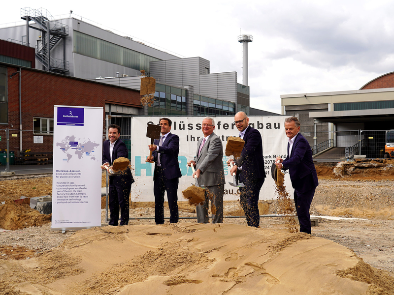 Reifenhäuser begins building new production facility