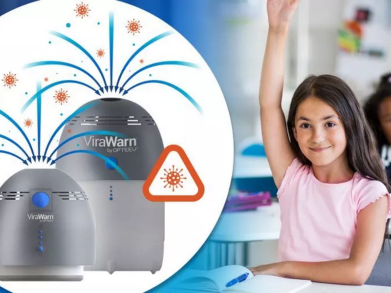 Opteev introduces plug-in virus alarm for return to offices, classrooms ...