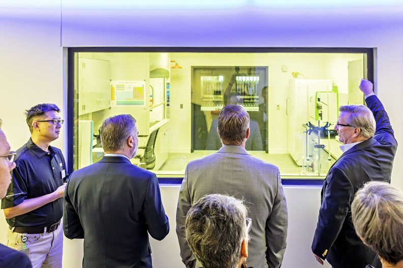 ADS spotlights stormwater management at new technology center ...