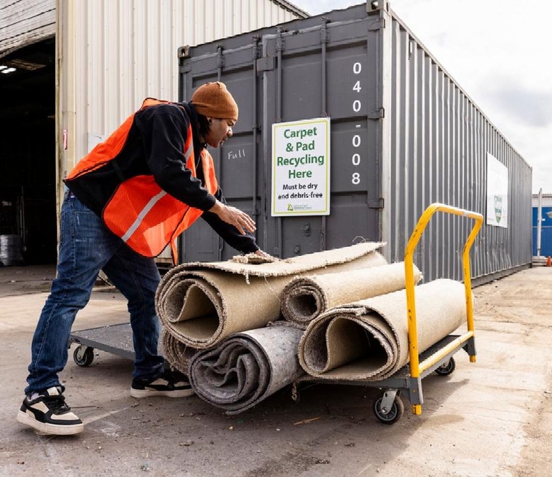 California carpet recycling rate hits record 38.5% in 2024, exceeds ...