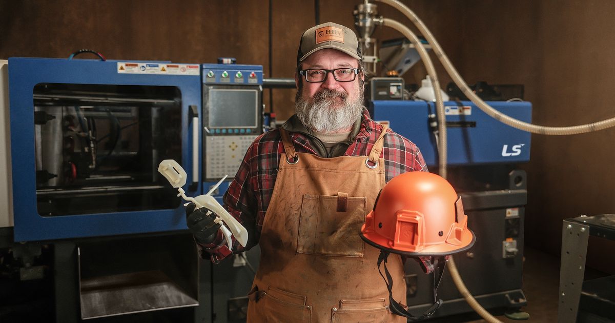 Making helmets, but not for football | Weathertech | ExxonMobil ...