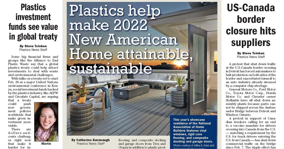 Digital edition of Plastics News for Feb. 14, 2022 | Plastics News