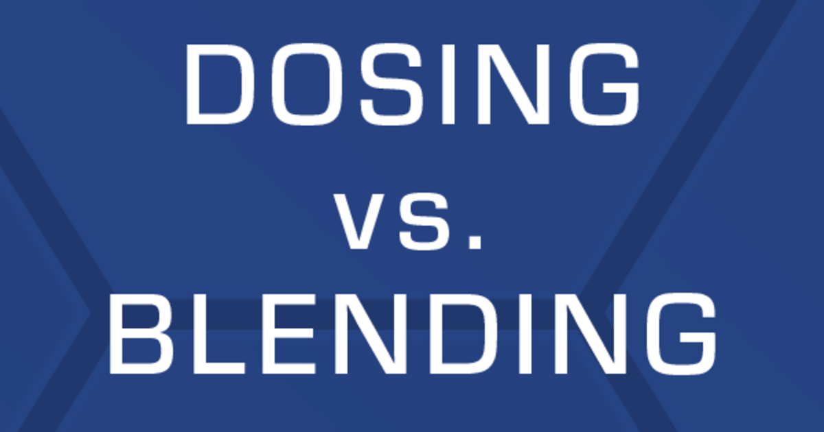 Blending vs dosing: What you need to know | Plastics News