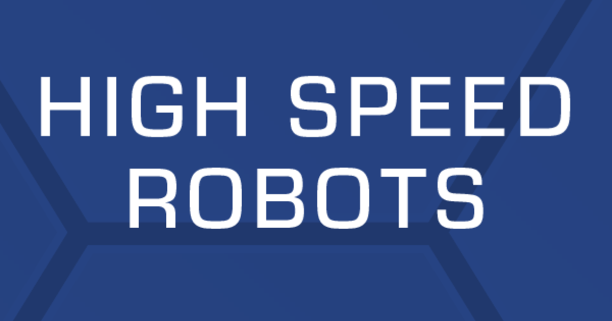 High-speed robots: A rapid way to increase efficiency | Plastics News